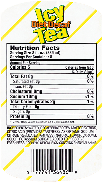 Icy Tea - Clover Farms